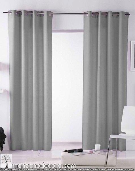 Cortina Ollaos Lisa Estándar Ronda - Cortinas Manzanodecora